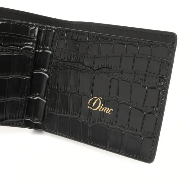 DIME Croc Bifold Wallet