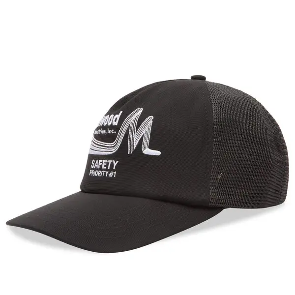 METALWOOD STUDIO Safety Trucker Cap - Black