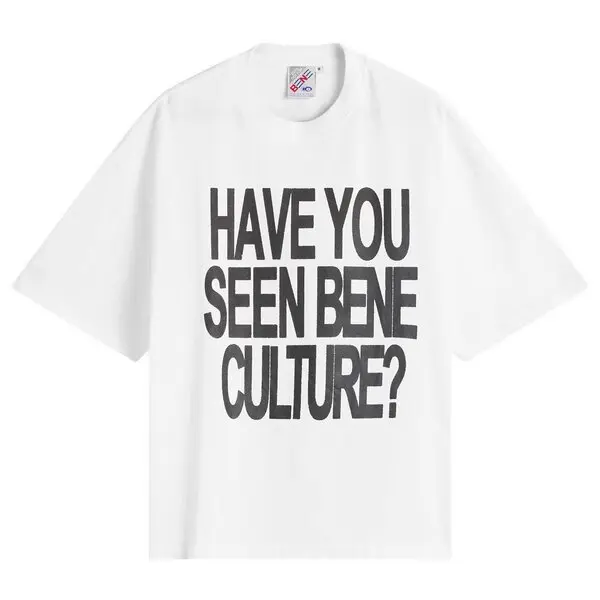 BENE CULTURE Have You Seen T-shirt - White