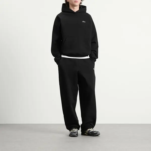 DIME Cursive Logo Hoodie - Black