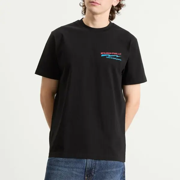METALWOOD STUDIO Club Building T-shirt