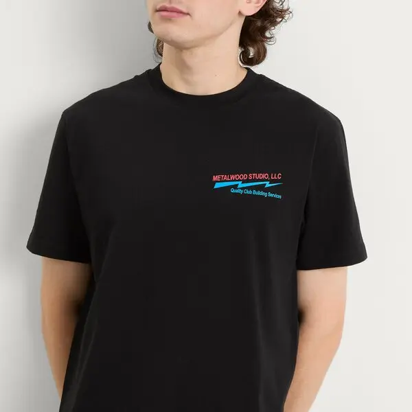 METALWOOD STUDIO Club Building T-shirt