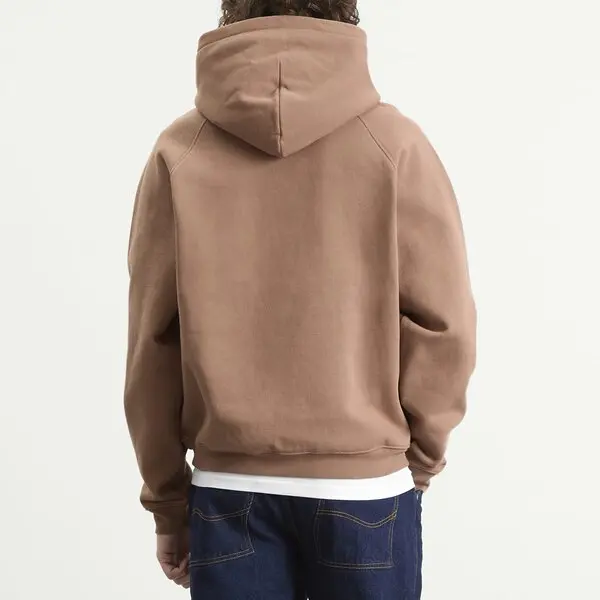 DIME Cursive Logo Hoodie - Sepia