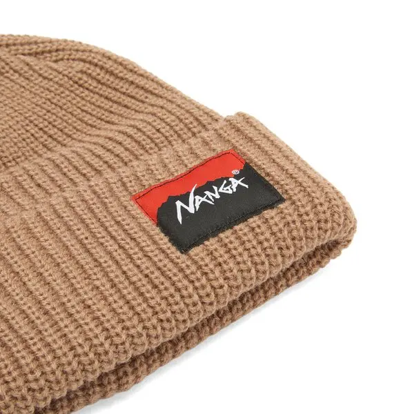 NANGA Box Logo Bulky Beanie