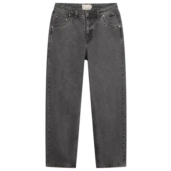 DIME Classic Relaxed Denim Pants - Faded Black