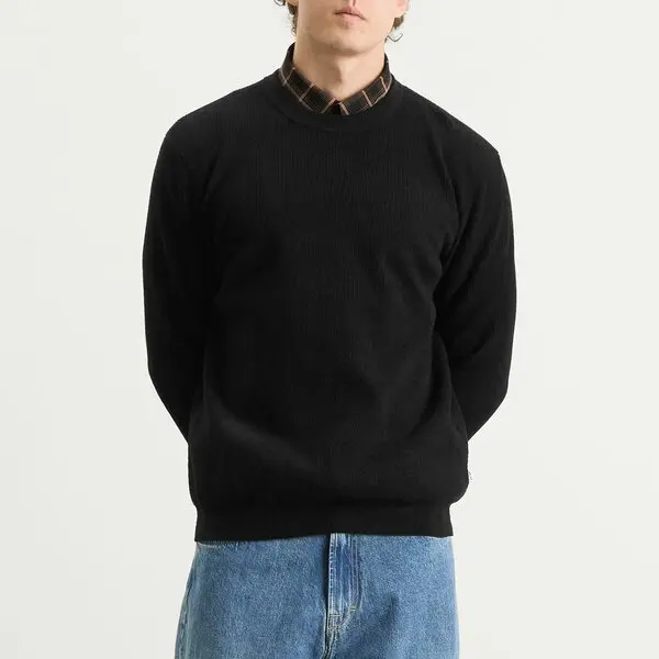 Nn07 Danny Soft Crewneck Sweater - Black