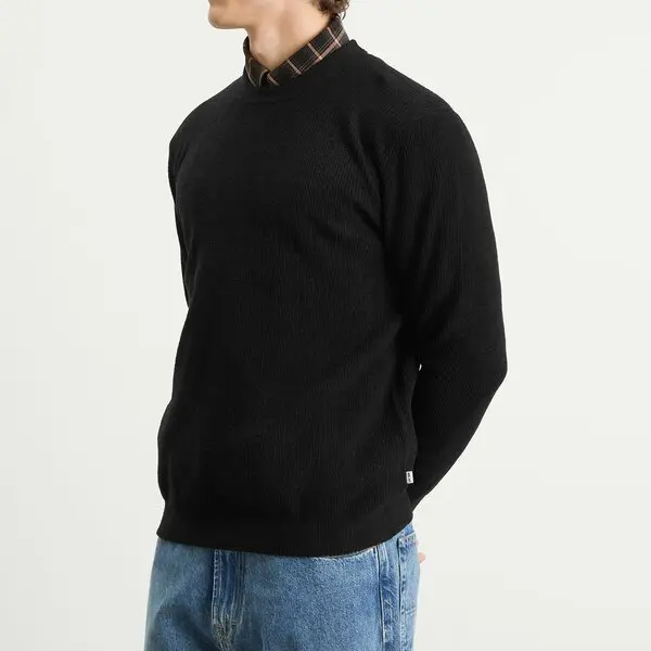 Nn07 Danny Soft Crewneck Sweater - Black