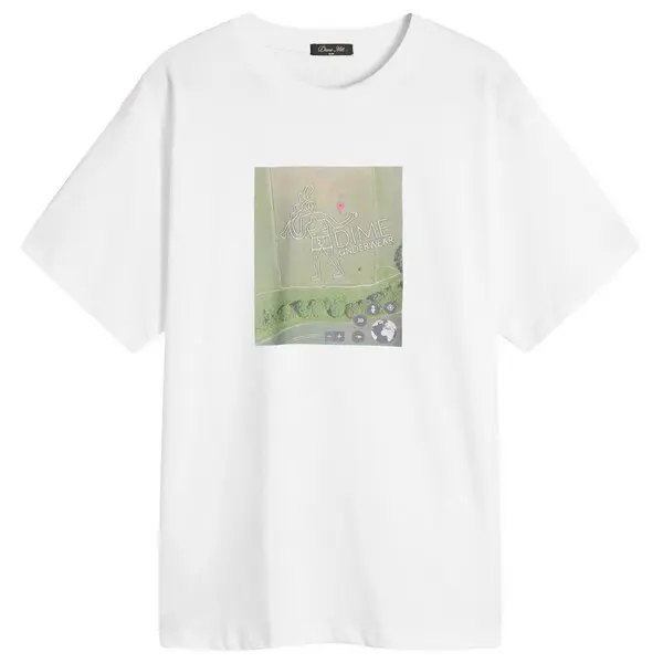 DIME Gps T-shirt - White