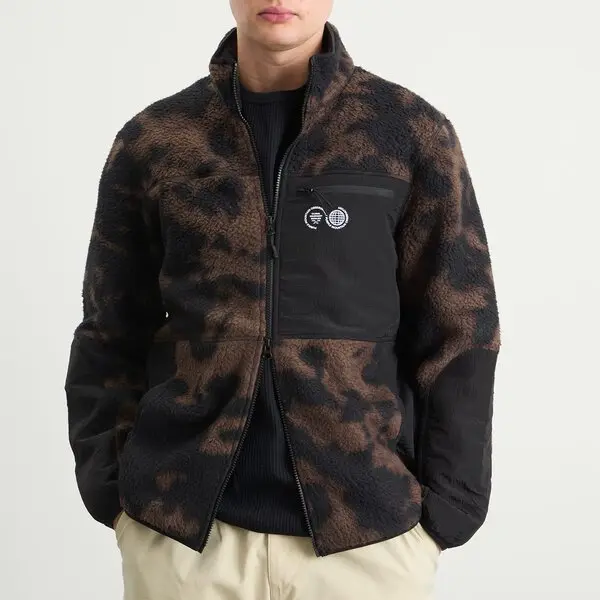 PURPLE MOUNTAIN OBSERVATORY Borg Sherpa Fleece Jacket