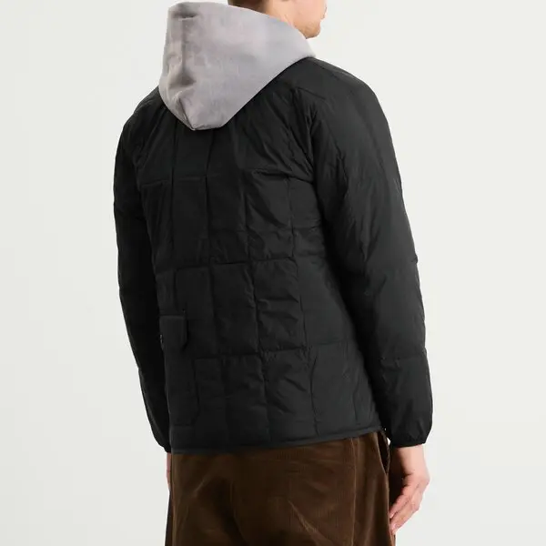 Taion Work Crew Neck Down Jacket - Black