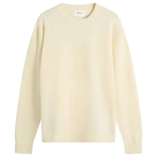 Nn07 Sammy Crew Neck Jumper - Ivory