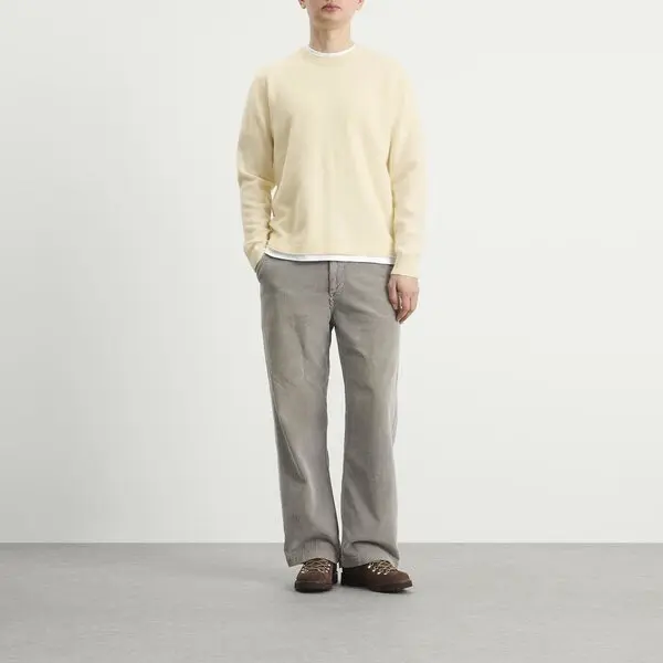 Nn07 Sammy Crew Neck Jumper - Ivory
