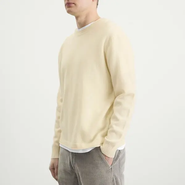 Nn07 Sammy Crew Neck Jumper - Ivory