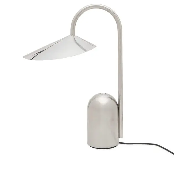 FERM LIVING Arum Portable Lamp - Stainless Steel