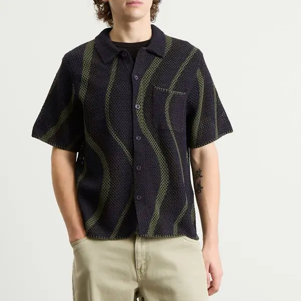 DIME Soleil Knit Short Sleeve Shirt