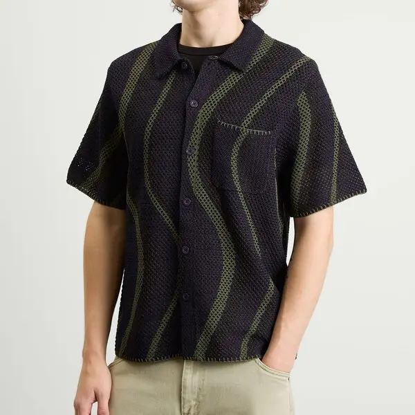 DIME Soleil Knit Short Sleeve Shirt