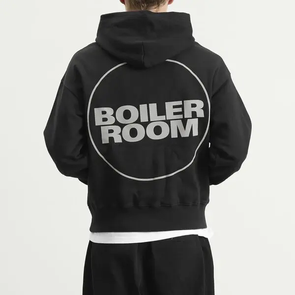 BOILER ROOM 3m Core Logo Hoodie
