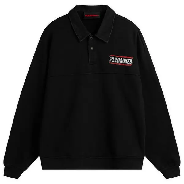 PLEASURES Gentle Polo Sweatshirt