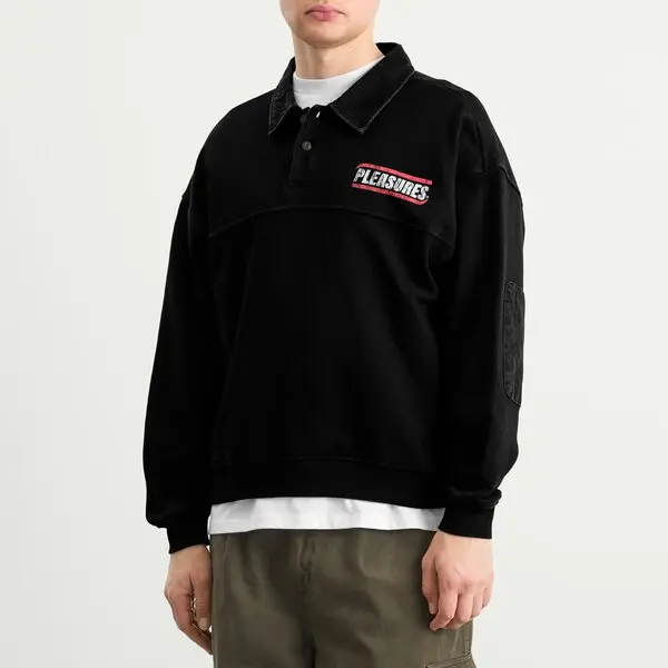PLEASURES Gentle Polo Sweatshirt