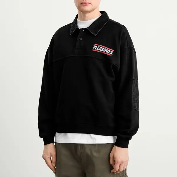 PLEASURES Gentle Polo Sweatshirt