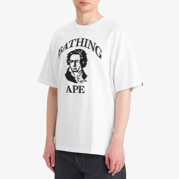 A BATHING APE Beethoven Graphic Relaxed Fit T-shirt