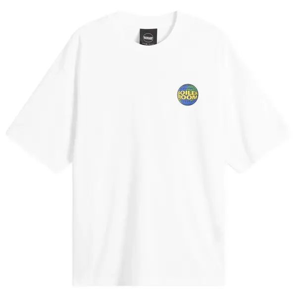 BOILER ROOM Globe Logo T-shirt