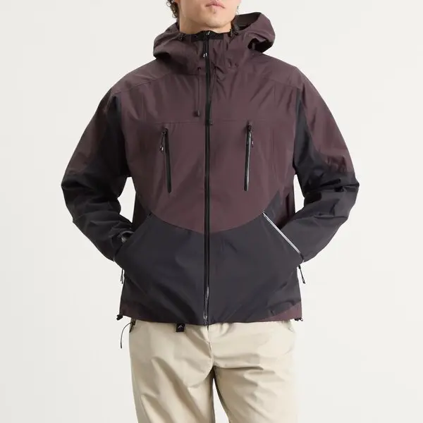 PURPLE MOUNTAIN OBSERVATORY Anvil Shell Jacket - Chocolate
