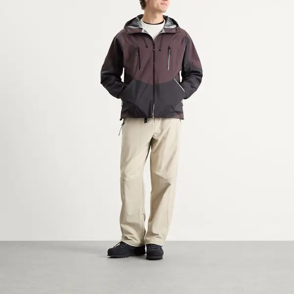PURPLE MOUNTAIN OBSERVATORY Anvil Shell Jacket - Chocolate