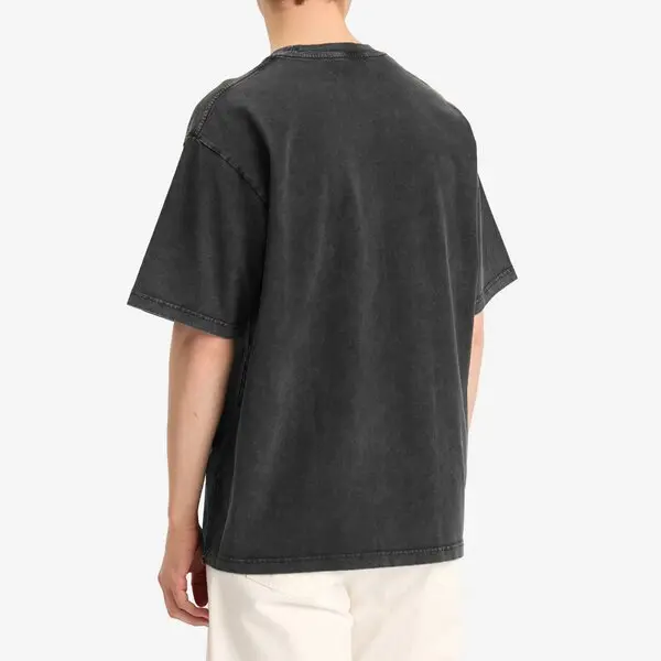 A BATHING APE Garment Dye Logo Relaxed Fit T-shirt