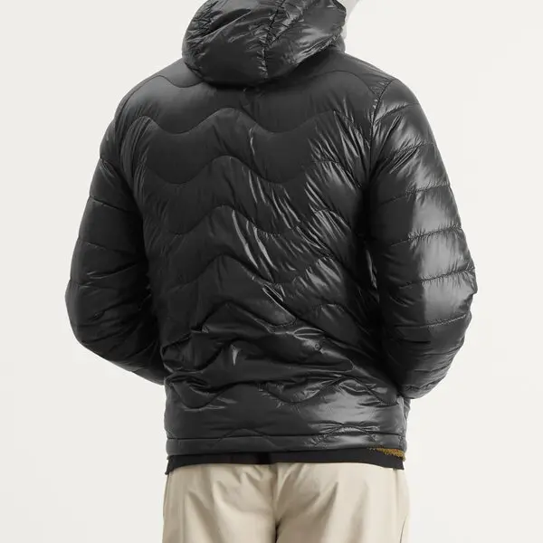 PURPLE MOUNTAIN OBSERVATORY Waves Hooded Puffa Jacket