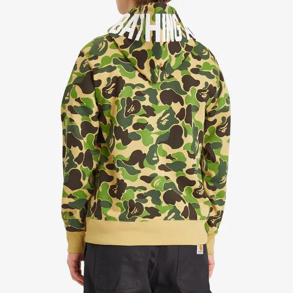 A BATHING APE Abc Camo Pullover Hoodie