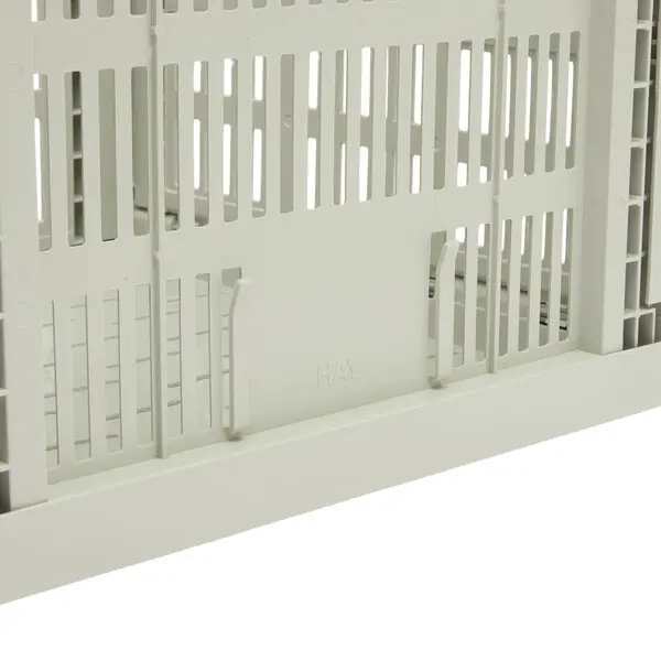 HAY Cube Recycled Crate - Grey