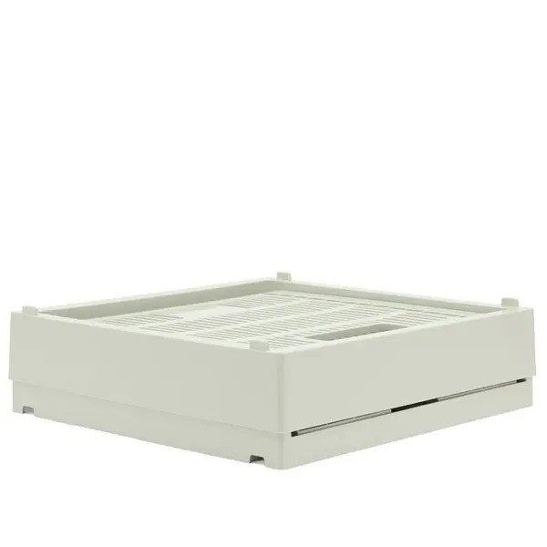 HAY Cube Recycled Crate - Grey