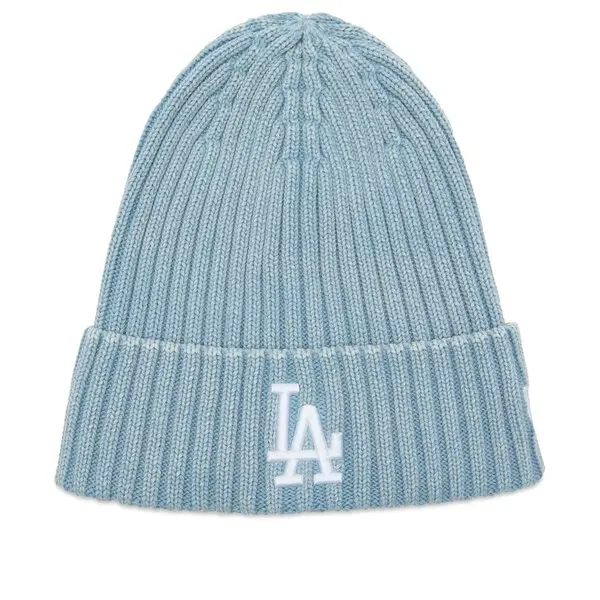 New Era La Dodgers Washed Beanie - Blue