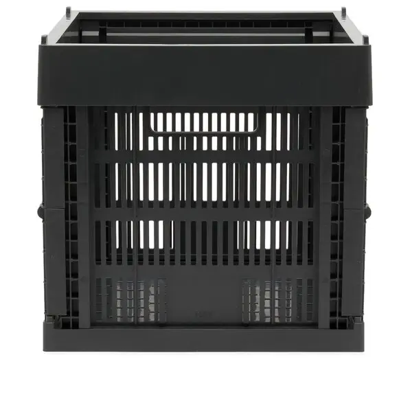 HAY Cube Recycled Crate - Charcoal