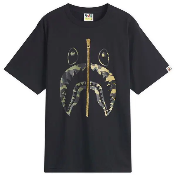 A BATHING APE 1st Camo Separate Shark T-shirt