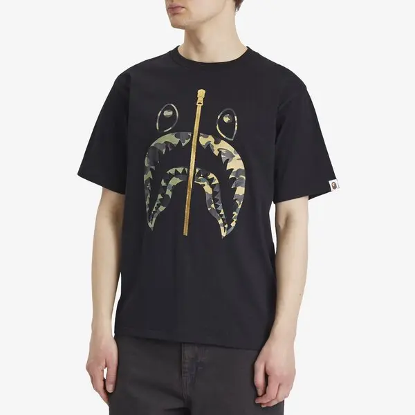 A BATHING APE 1st Camo Separate Shark T-shirt