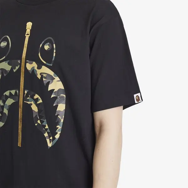 A BATHING APE 1st Camo Separate Shark T-shirt