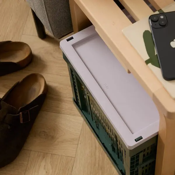HAY Medium Square/cube Recycled Crate Lid