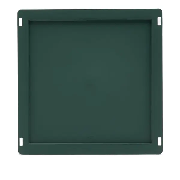 HAY Medium Square/cube Recycled Crate Lid - Dark Green