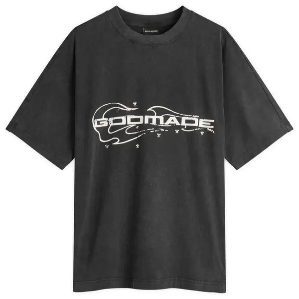 GOD MADE Spark Fire Gm T-shirt - Black