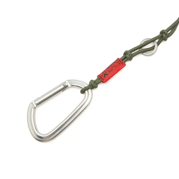 TOPOLOGIE Braided Keychain - Deep Forest