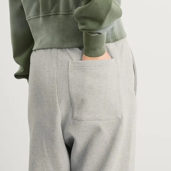 DIME Cursive Logo Sweatpants - Heather Gray
