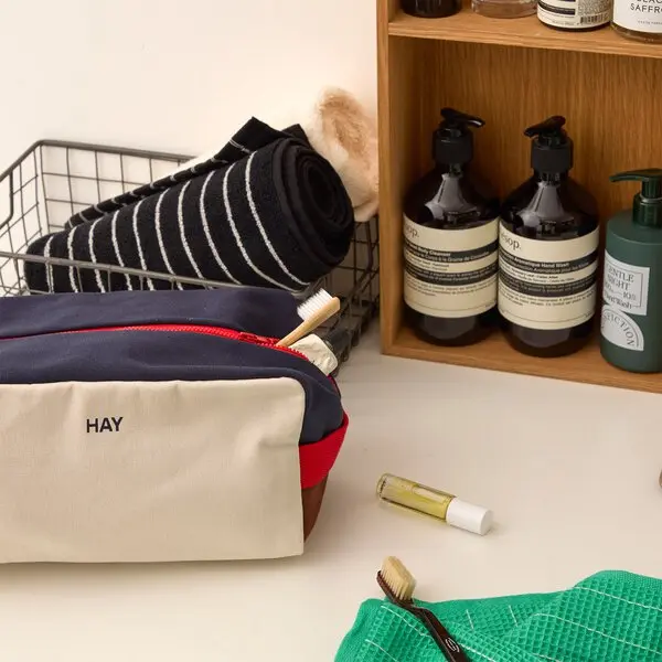 HAY Multi Wash Bag - Cream Multi