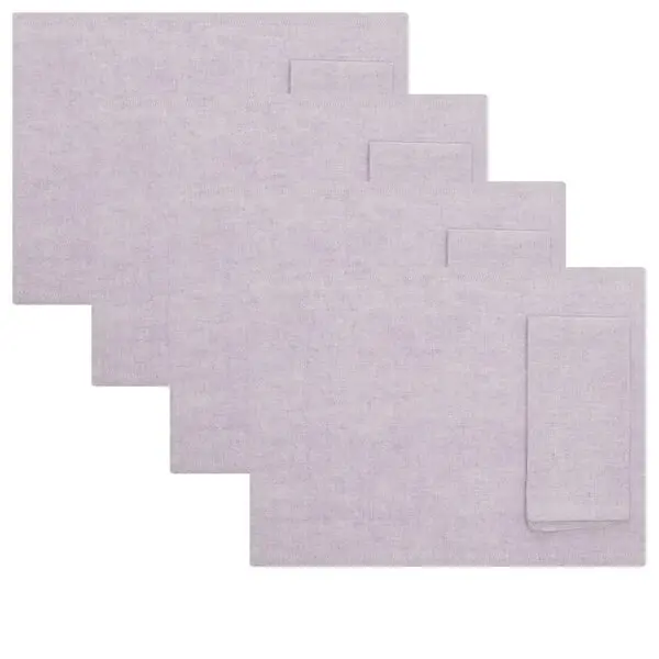 HAY Tavolo Napkin/placemat Set Of 4 - Soft Purple