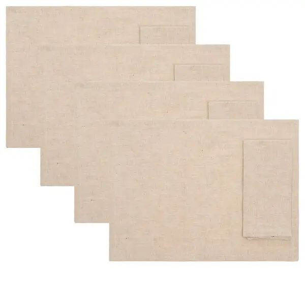 HAY Tavolo Napkin/placemat Set Of 4 - Soft Beige