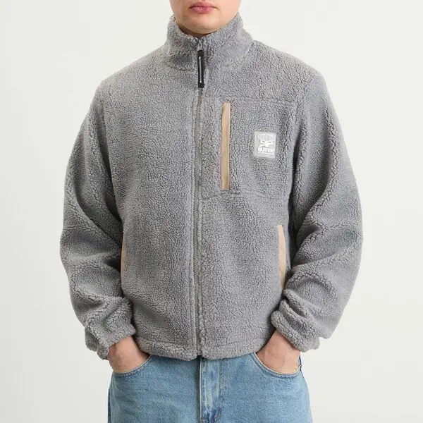 BUTTER GOODS Terrain Highpile Fleece Jacket