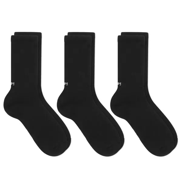 WTAPS Skivvies Socks 3-pack - Black