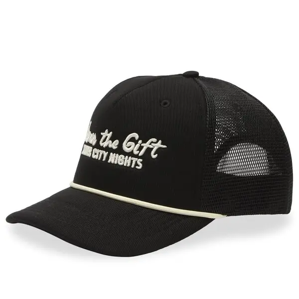 HONOR THE GIFT City Nights Trucker Cap - Black
