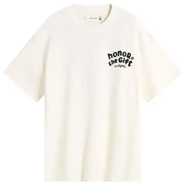 HONOR THE GIFT La Nights T-shirt - Bone